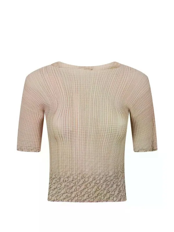 Herno Textured Abstract-print T-shirt