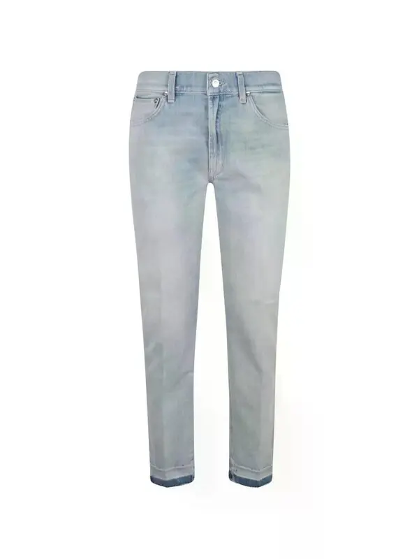 DONDUP Dalia Jeans With Raw-cut Hem
