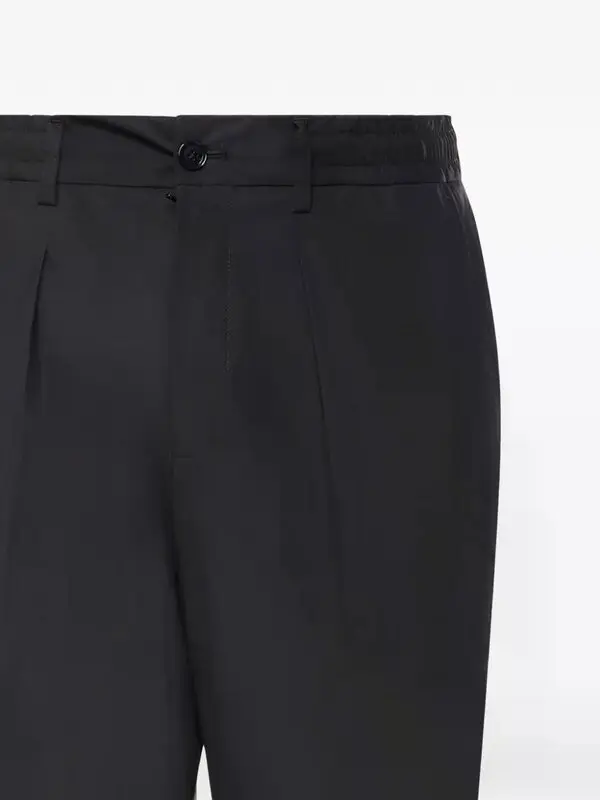 BE ABLE Straight-leg Trousers - Black