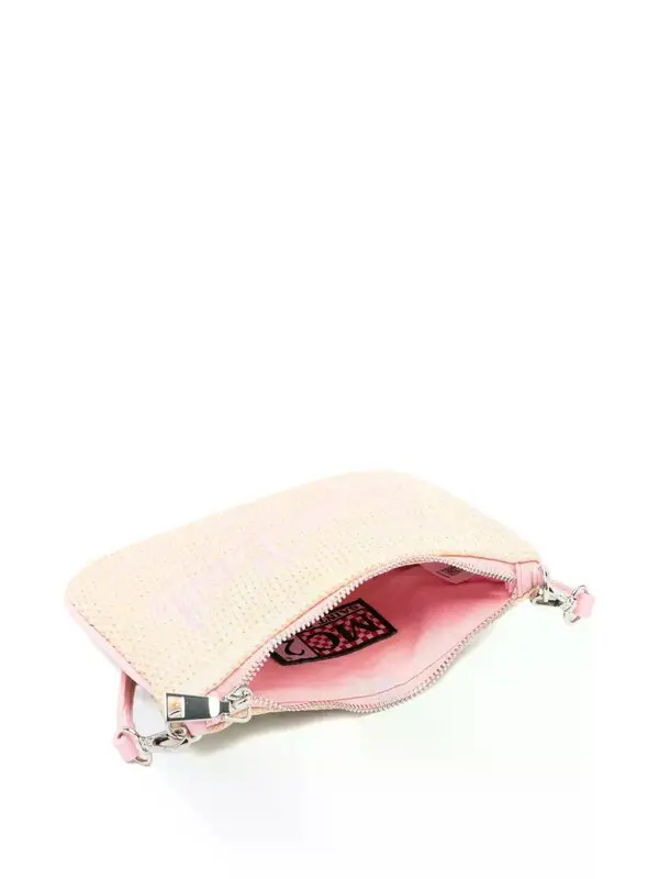 MC2 SAINT BARTH Embroidered Raffia Tote Bag