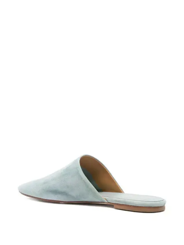 AeydĒ Rega Suede Mules - Blue