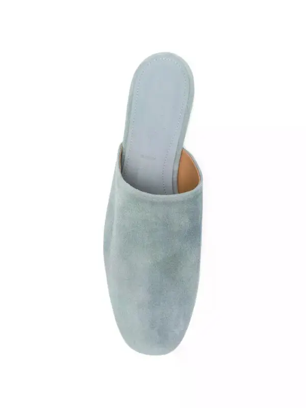 AeydĒ Rega Suede Mules - Blue