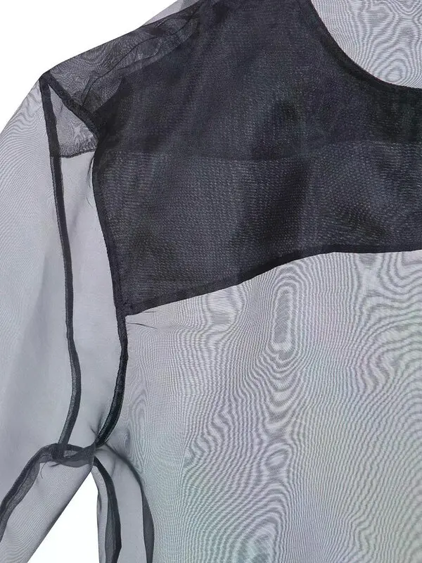 THELATEST Paneled Sheer Top