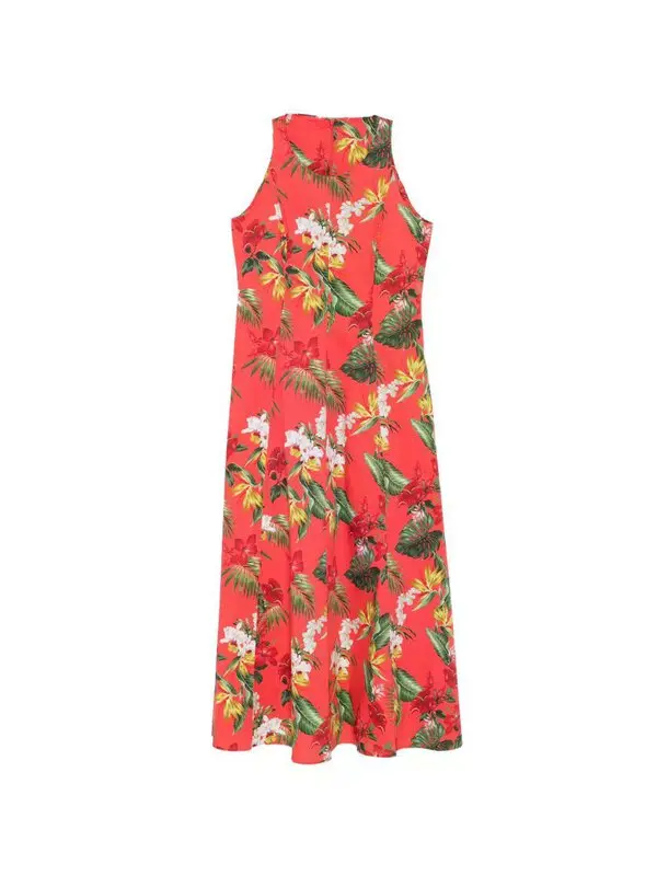 ARCHIVIO '67 Floral-print Midi Dress