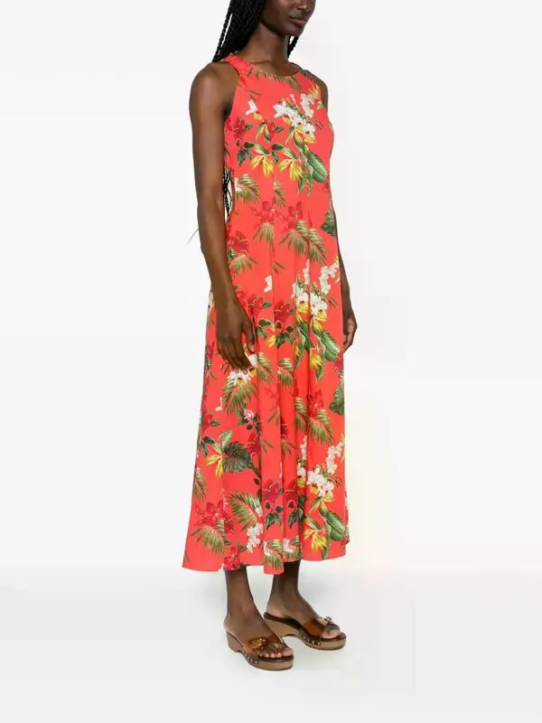 ARCHIVIO '67 Floral-print Midi Dress