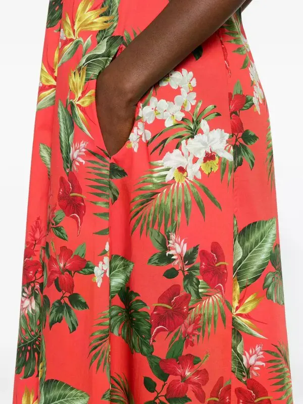ARCHIVIO '67 Floral-print Midi Dress