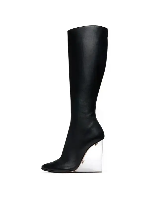 MAISON MARGIELA Tabi Claw Plexi Knee-high Boots