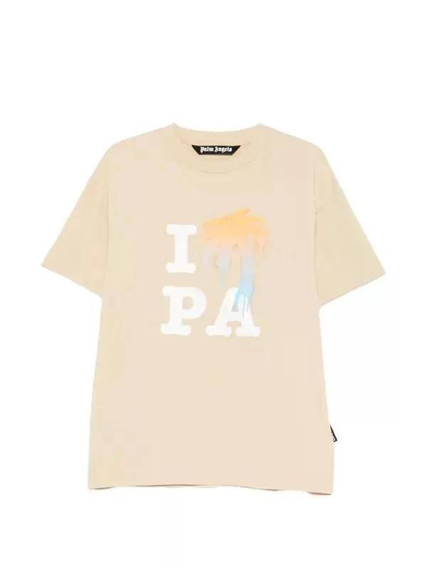 Palm Angels Palm-tree-print T-shirt