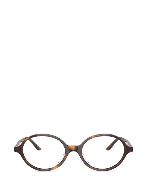 Oliver Spencer 2000rx Round-frame Eyeglasses - Brown
