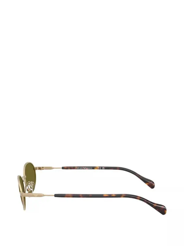 Emporio Armani Oval-frame Sunglasses