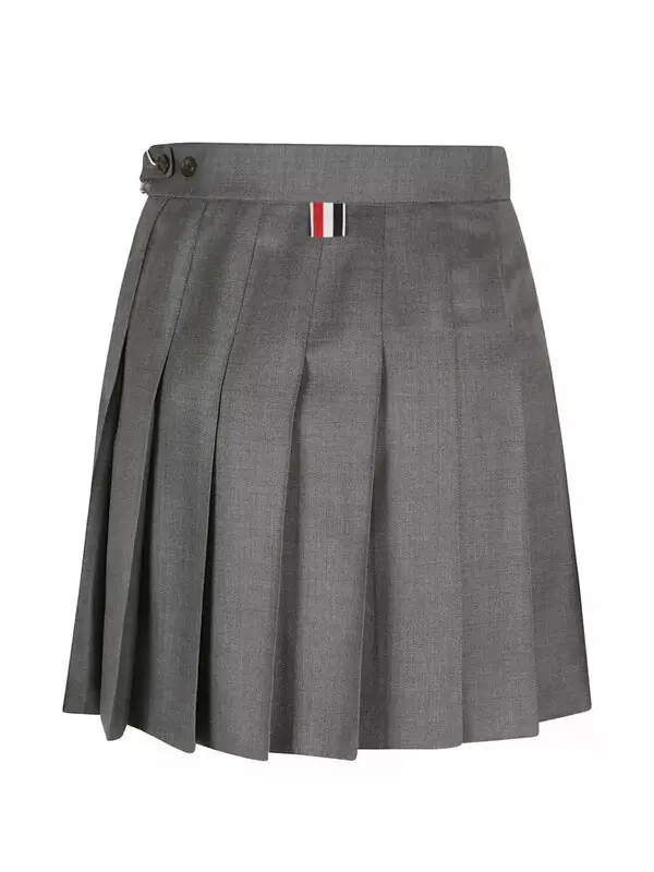 Thom Browne Super 120's Pleated Skirt