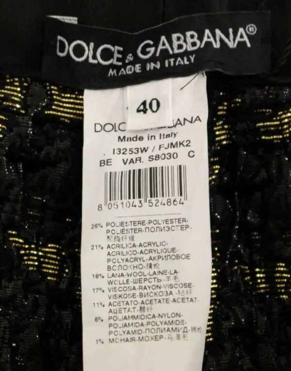 Dolce & Gabbana Fabric Pants