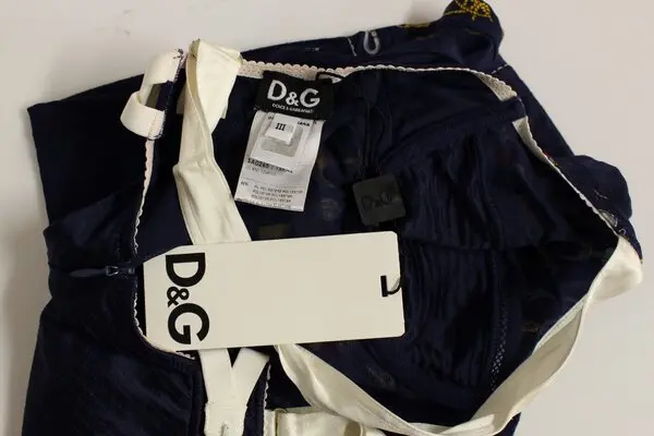 Dolce & Gabbana Sailor Motive Tank Top - Blue