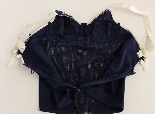 Dolce & Gabbana Sailor Motive Tank Top - Blue