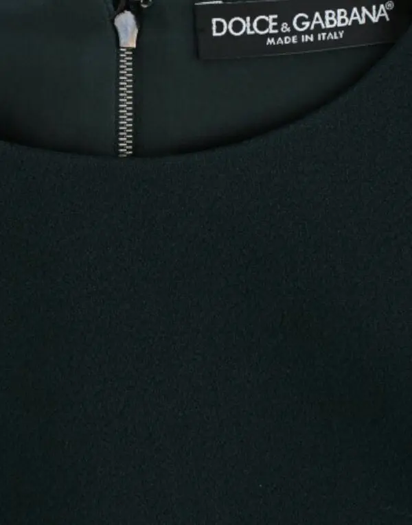 Dolce & Gabbana 3/4 Sleeve Wool Blouse
