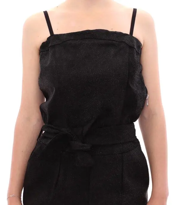 LA MAISON DU COUTURIER Leather Jumpsuit