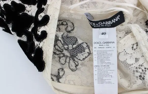 Dolce & Gabbana Floral Lace Ricamo Maxi Dress