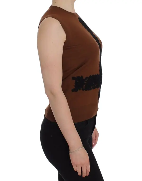 Dolce & Gabbana Wool-blend Lace Vest