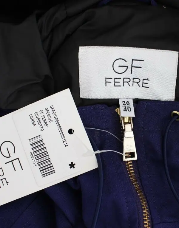 GF FERRE Padded Hooded Jacket