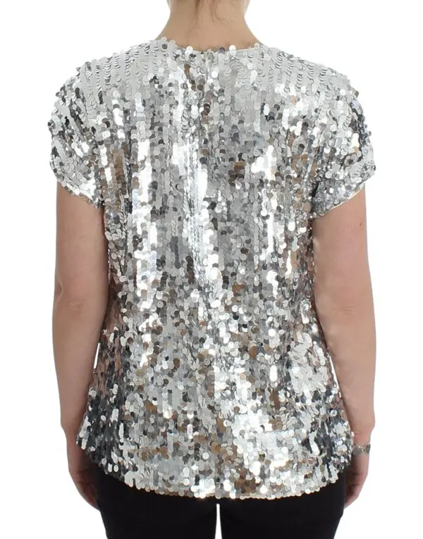 Dolce & Gabbana Sequined Crewneck T-shirt