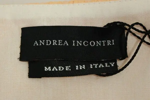 ANDREA INCONTRI Short Sleeves Polyamide-silk Blend Coat