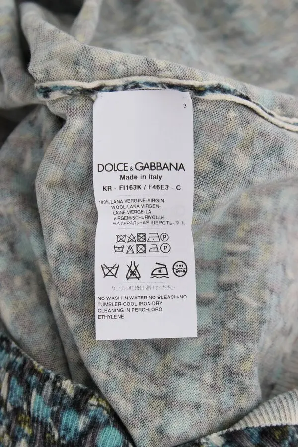Dolce & Gabbana Wool Sleeveless Pullover