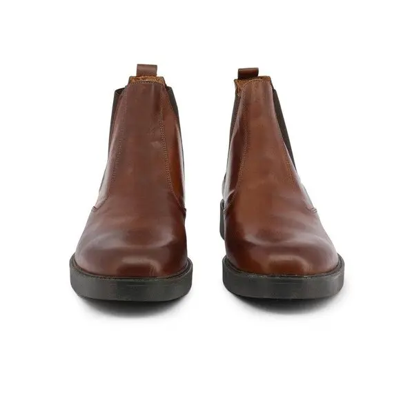 DUCA DI MORRONE Cosovaro Crust Leather Ankle Boots