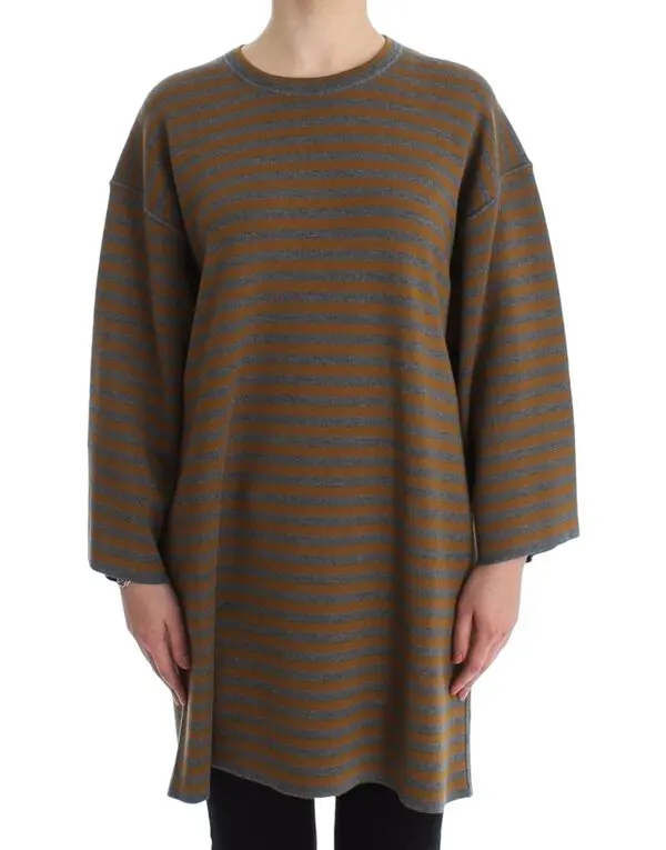 Dolce & Gabbana Striped Oversized Pullover