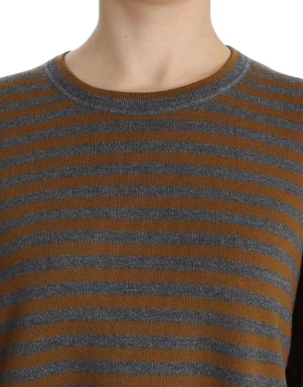 Dolce & Gabbana Striped Oversized Pullover