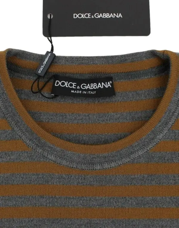 Dolce & Gabbana Striped Oversized Pullover
