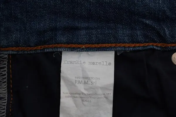 FRANKIE MORELLO Slim Fit Jeans With Ripped Detailing