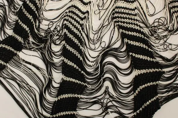 ALICE PALMER Asymmetrical Knitted Skirt