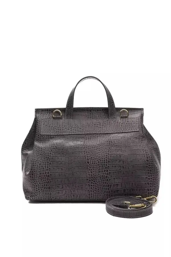 POMPEI DONATELLA Convertible Leather Handbag/backpack
