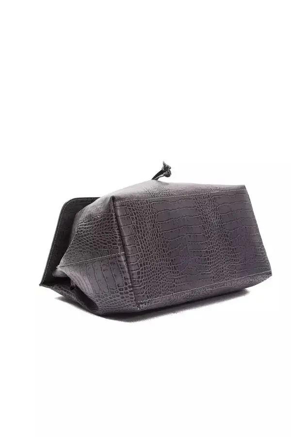 POMPEI DONATELLA Convertible Leather Handbag/backpack