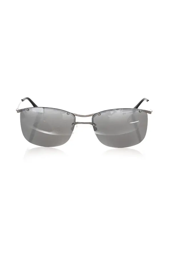 FRANKIE MORELLO Metallic Fibre Sunglasses - Silver