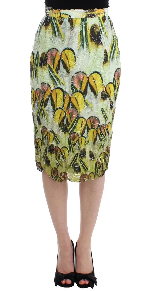 LANRE DA SILVA AJAYI Organza Pencil Skirt