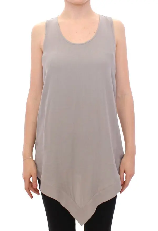 COMEFORBREAKFAST Viscose Tank Top Blouse