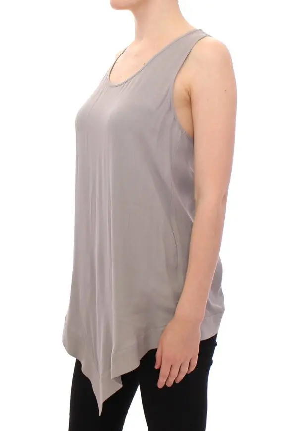 COMEFORBREAKFAST Viscose Tank Top Blouse