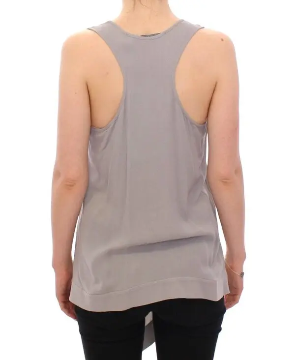 COMEFORBREAKFAST Viscose Tank Top Blouse