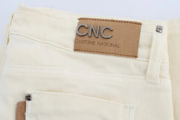 Costume National Cnc Cotton Stretch Flare Jeans