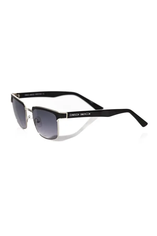 FRANKIE MORELLO Clubmaster Sunglasses With Leather Accents
