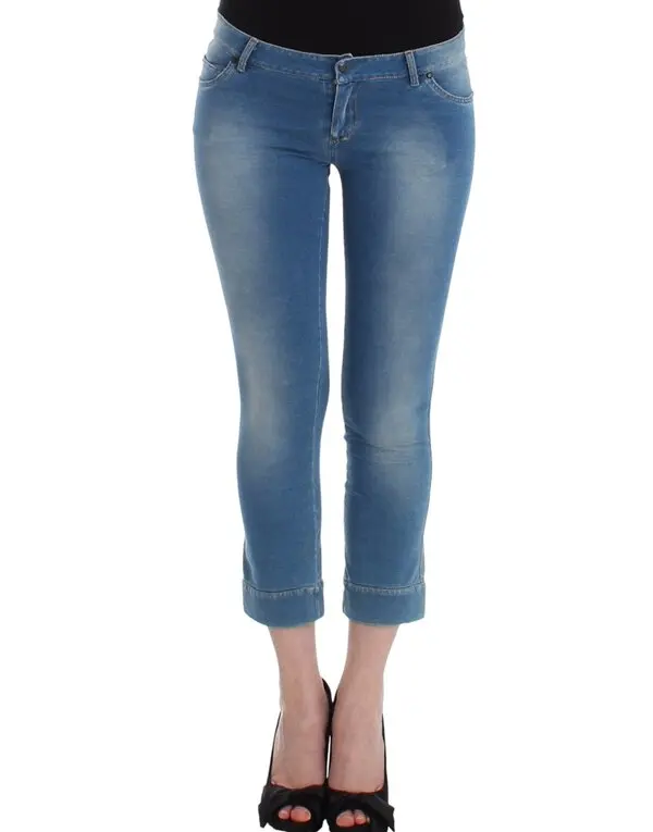 Ermanno Scervino Cropped Capri Jeans