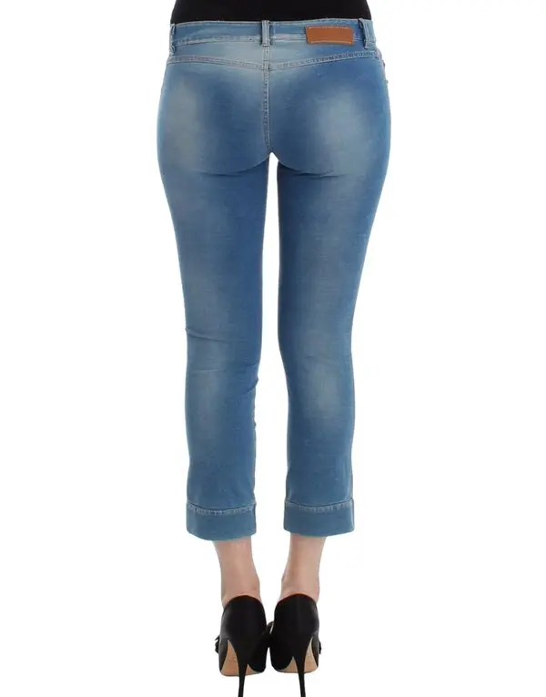 Ermanno Scervino Cropped Capri Jeans
