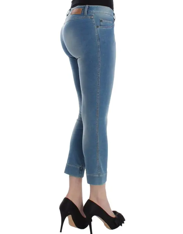 Ermanno Scervino Cropped Capri Jeans