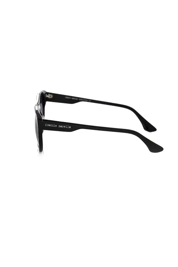 FRANKIE MORELLO Acetate Wayfarer Sunglasses - Black