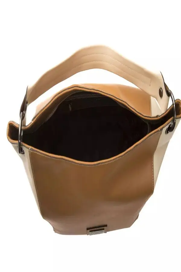 POMPEI DONATELLA Leather Shoulder Bag