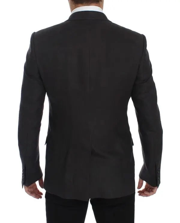 Dolce & Gabbana Slim Fit Linen Blazer Jacket