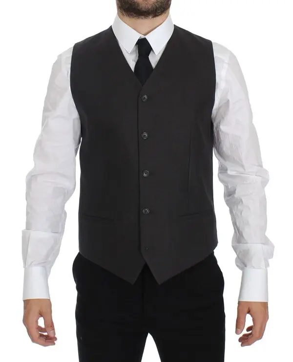 Dolce & Gabbana Slim Fit Linen Blazer Jacket