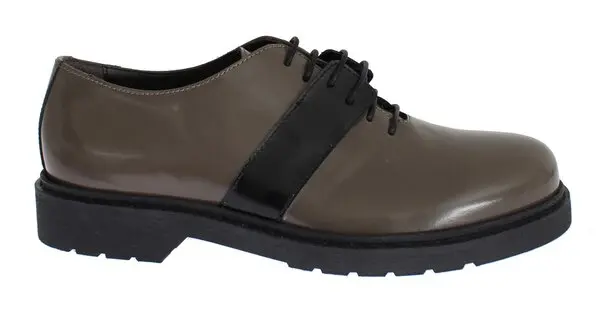 AI_ Leather Lace-up Shoes