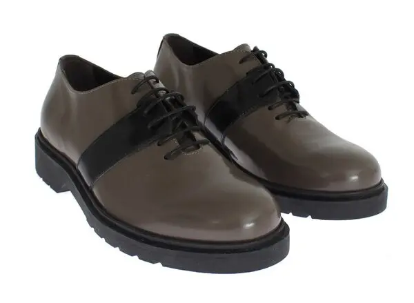 AI_ Leather Lace-up Shoes